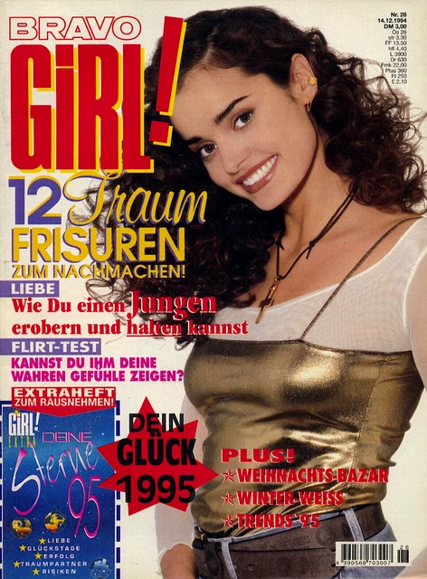 MAGAZINE BRAVO GIRL n° 26 / 14. 12. 1994. WORLDS APART. EUR 12,00 ...