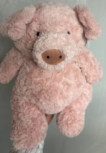 JELLYCAT FLUFFY COLLECTIBLE Huge Barnabus Pig Texturé Peluche Douce ...