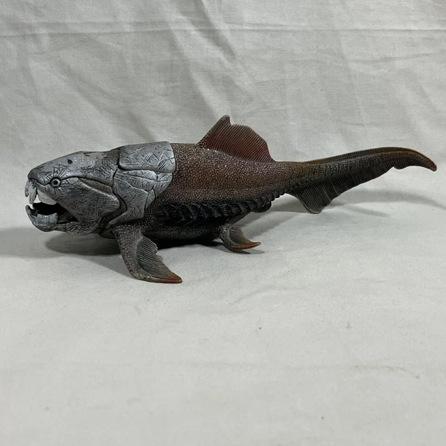 SCHLEICH DUNKLEOSTEUS PREHISTORIC Ancient Fish Dinosaur Realistic D ...