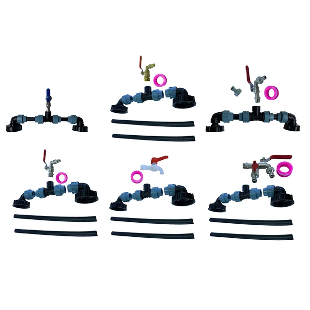 IBC ADAPTOR FITTING Connection Kit IBC Tap Hose Water Tank Parts Pipe ...