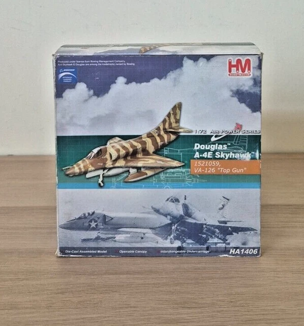 HOBBY MASTER 1/72 HA1406 A-4E Skyhawk USN VA-126 Bandits NAS Miramar ...