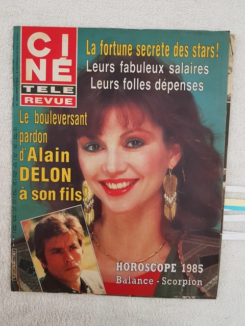CINE REVUE N°49 6/12/84 Principal Delon Barzotti Sapritch Sting Stallone Dalida EUR 4,00 ...