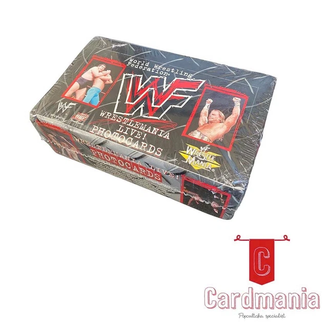 WWF WRESTLING - Wrestlemania Live! Photocard Box (Display of 36 ...