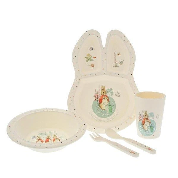 BEATRIX POTTER PETER Rabbit Dinner Set - The Flopsy Bunnies EUR 29,17 ...