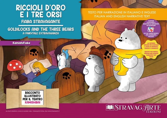 LINDA DI GIACOM Riccioli d'Oro e i tre orsi fiaba stravagante ...