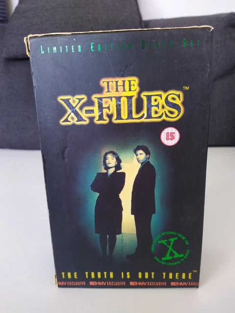 THE X-FILES LIMITED Edition VHS box set - File 3 Jersey Devil Shadows ...
