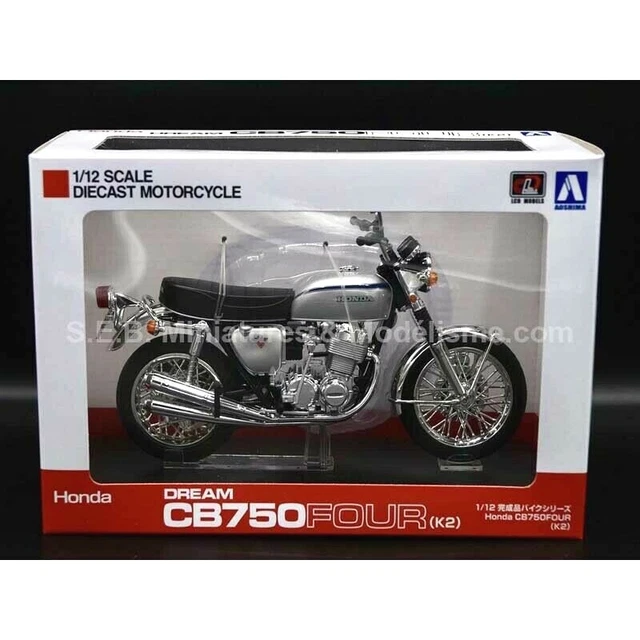 HONDA DREAM CB 750 Four (K2) De 1972 Grise 1:12 Lcd Models £61.57 - PicClick UK