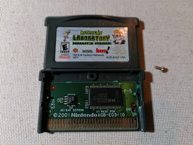 RARE DEXTERS LABORATORY Nintendo Gameboy Advance Game Only £6.99 ...