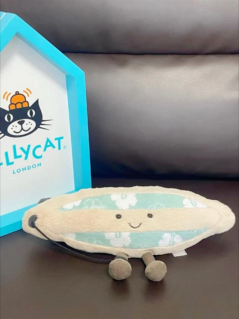 JELLYCAT AMUSEABLES RARE Surfboard Plush Toy Sports Surfboard Dolls ...