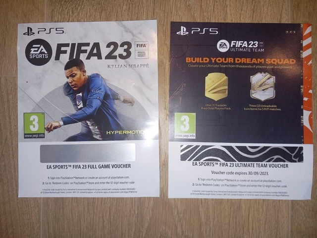 FIFA 23 (SONY PlayStation 5, 2022)code only £29.00 - PicClick UK