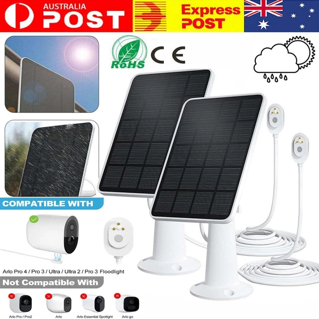 SOLAR PANEL FOR Arlo Ultra/Ultra2/Pro 3/Pro 4 /PRO 5S Security Camera ...