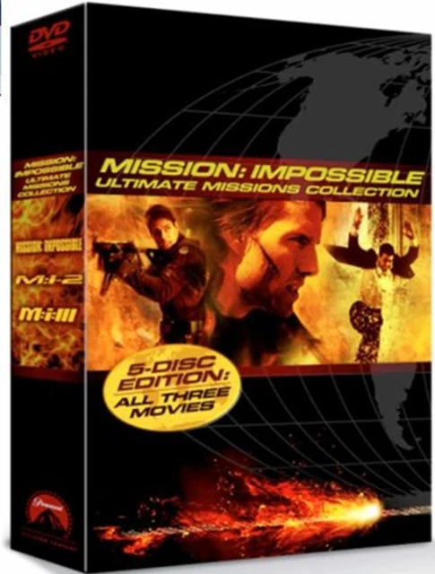 MISSION IMPOSSIBLE: ULTIMATE Missions Collection Tom Cruise 2006 DVD EUR 3,08 - PicClick IT