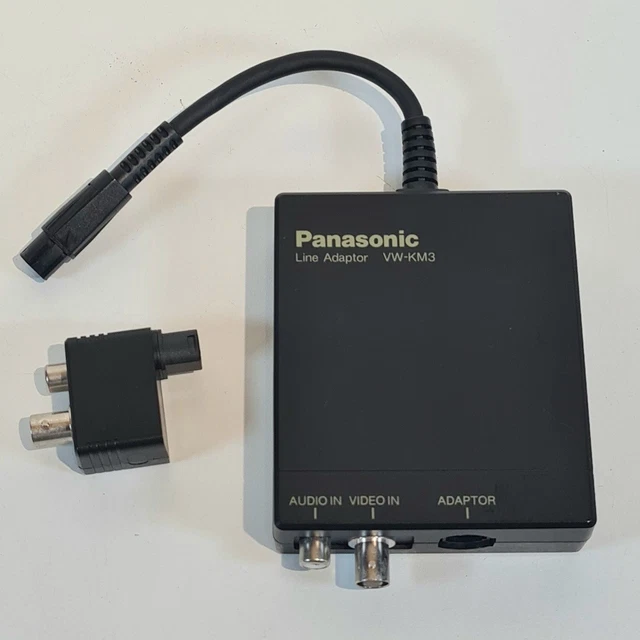 PANASONIC VW-KM3E AV Line Adapter Box 12V Unit (VGN2978) £14.99 ...