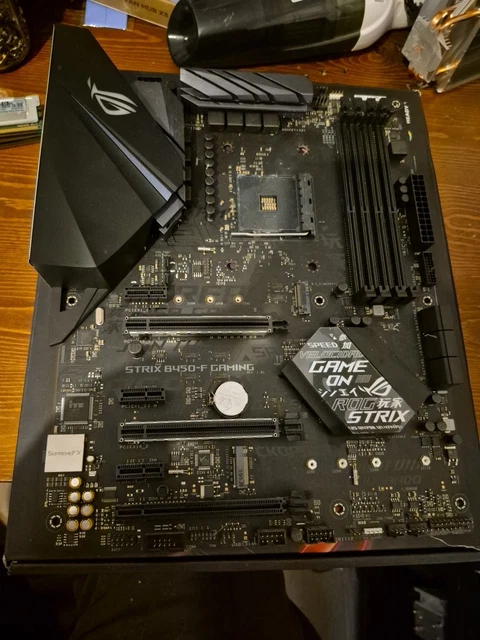 ASUS ROG STRIX B450-F Gaming Socket AM4 DDR4 ATX Motherboard £21.52 ...