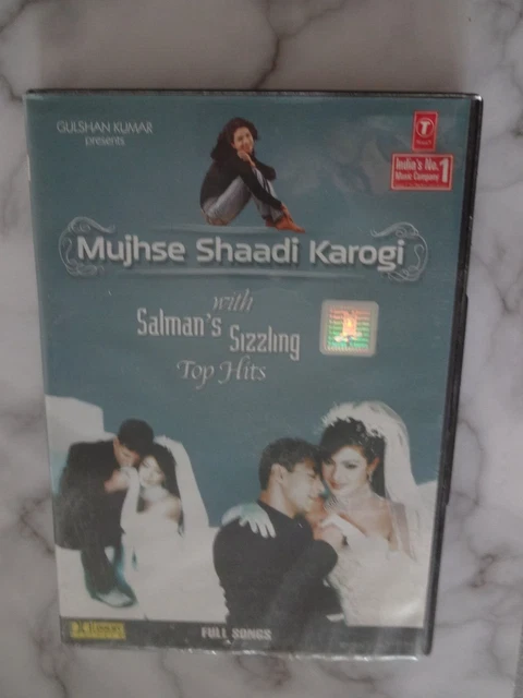 MUJHSE SHAADI KAROGI & SALMAN KHAN HITS ~ BOLLYWOOD MUSIC DVD ~ NO ...