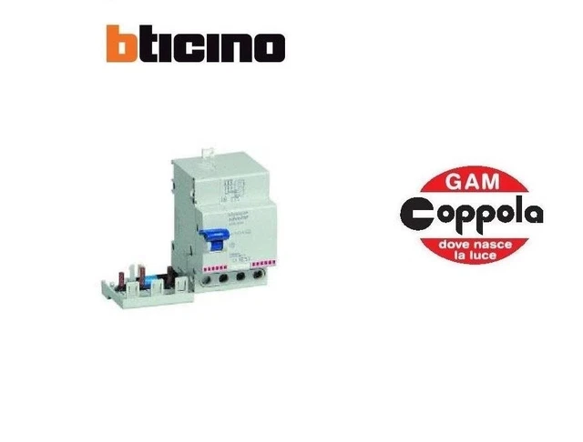 BTICINO G35/63AC BTDIN - Modulo Differenziale 3P 230/400V 0,5A EUR 59 ...