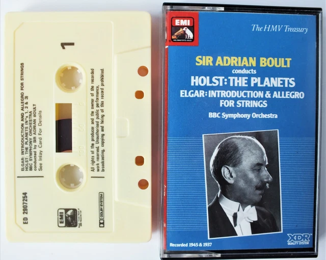 SIR ADRIAN BOULT. Bbc Symphony Orchestra. Holst. The Planets. Elgar. Ed ...