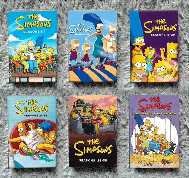 THE SIMPSONS COMPLETE seasons 1-36 DVD the Simpsons seasons 1-36 DVD ...