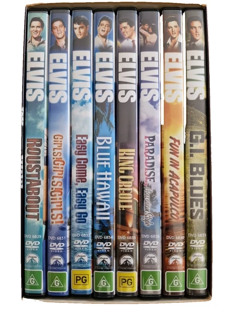 ELVIS PRESLEY 30TH Anniversary Limited Edition DVD Box Set 8 Movie ...