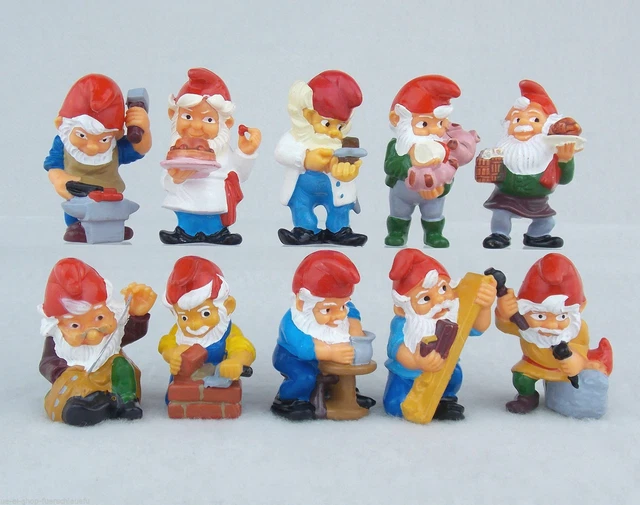 KINDER FERRERO SORPRESA Figuras Y Mapas De Serie Enanos Bromistas ...