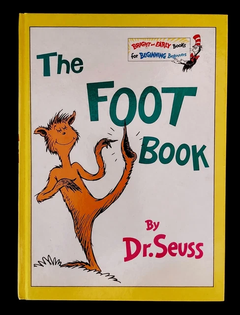 VINTAGE THE FOOT Book By Dr. Seuss 1969 Book (Like New) Crisp £9.86 ...