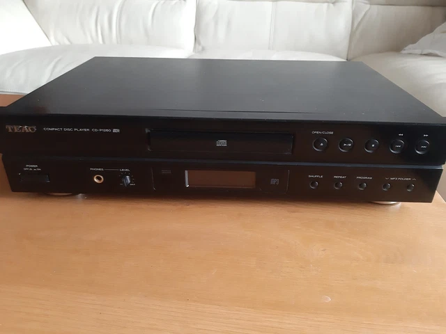 TEAC CD-P1260 CD Compact Disc Player MP3 £10.00 - PicClick UK