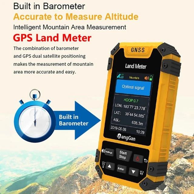 METER LAND SURVEY Meter GPS Land Meter Surveying Machine Measuring ...