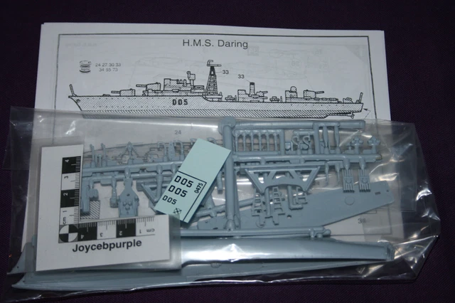 AIRFIX HMS DARING 1:600 scale model ship kit 01203-0. £25.00 - PicClick UK