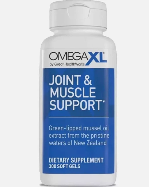 OMEGA XL 300 Capsules - Green Lipped Mussel Omega-3 Joint Relief ...