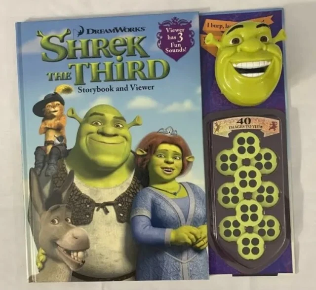 DREAMWORKS SHREK THE Third Storybook & Viewer Book Par Hamilton ... DREAMWORKS SHREK THE Third Storybook & Viewer Book Par Hamilton ...