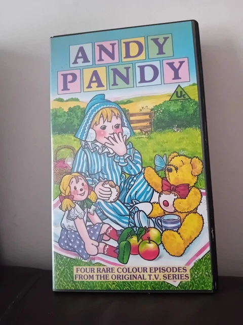 ANDY PANDY BBC VHS Video Four Rare Colour Episodes From The Original ...