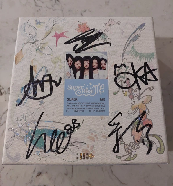 ILLIT 1ST MINI Album Super Real Me - Super Me All Member Hand Signed ...
