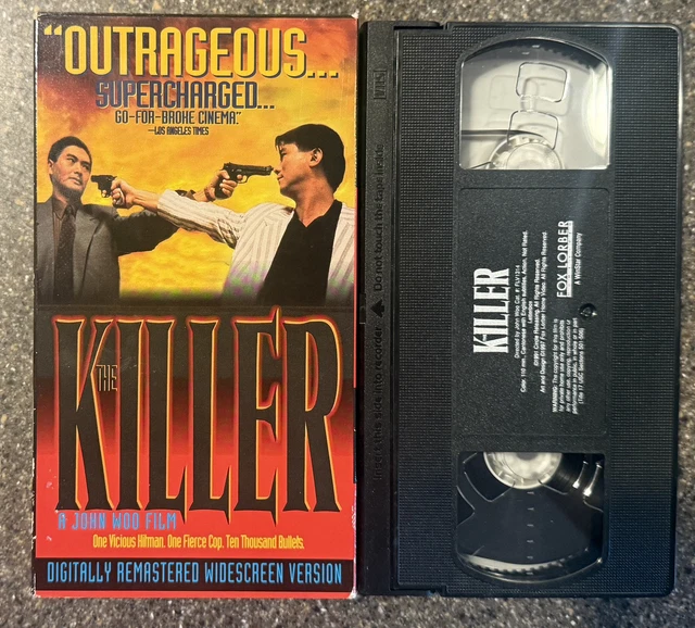 THE KILLER [VHS Tape] Chow Yun-fat, Danny Lee, Sally Yeh, Chu Kong ...