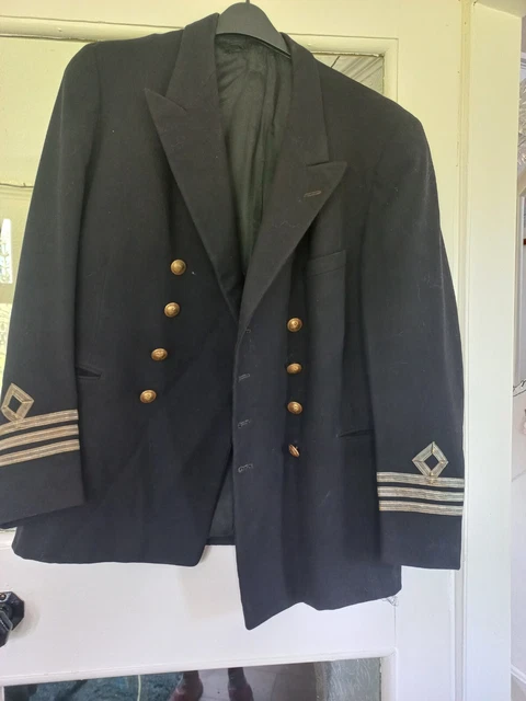 ROYAL NAVY OFFICERS Uniform Jacket only £20.00 - PicClick UK