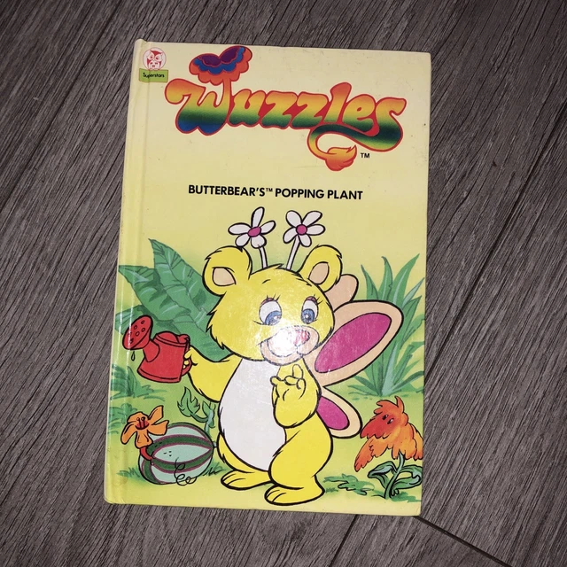 WUZZLES BOOK BUTTER bears Popping Plant 1980s £4.00 - PicClick UK