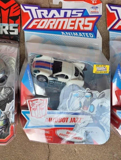 HASBRO TRANSFORMERS ANIMATED Deluxe Autobot Jazz Action Figure EUR 49,76 - PicClick FR