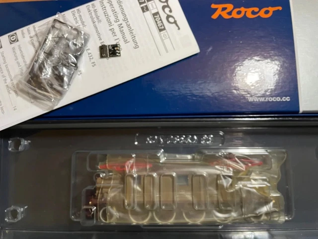 ROCO FS E432.040 Trifase Digital Esu Decoder Cod. 70466: Brand New ...
