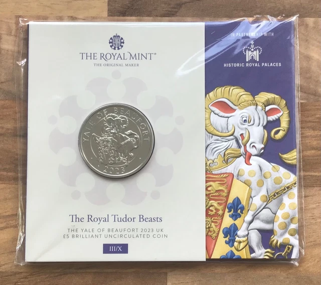 THE YALE OF Beaufort 2022 (Royal Tudor Beasts) Royal Mint Uncirculated ... THE YALE OF Beaufort 2022 (Royal Tudor Beasts) Royal Mint Uncirculated ...