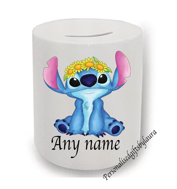 STITCH LILO AND Stitch The Grinch personalised money box EUR 10,04 ...