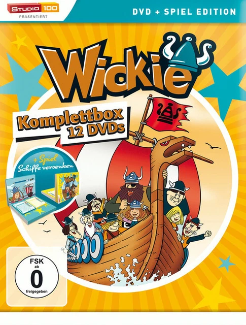 WICKIE UND DIE starken Männer - Komplettbox [inkl. Spiel Schiffe ...