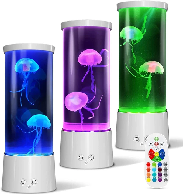AONESY JELLYFISH LAMP Jelly Fish Light Lamp Colour Changing Jellyfish ...
