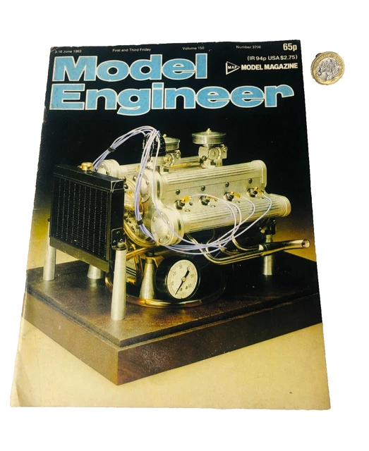 MAGAZINE MODEL ENGINEER Mag June 1983 Vintage ra £5.57 - PicClick UK