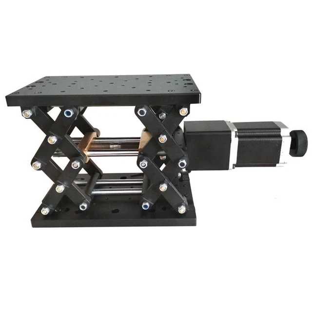 ELECTRIC LIFTING PLATFORM Motorized Lab Jack Optical Sliding Lift ...