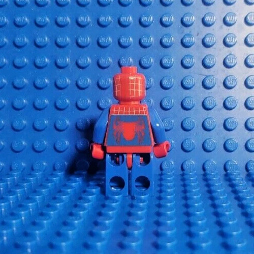 LEGO SPIDER-MAN MINIFIGURE Sam Raimi Tobey Maguire Silver Webbing EUR ...