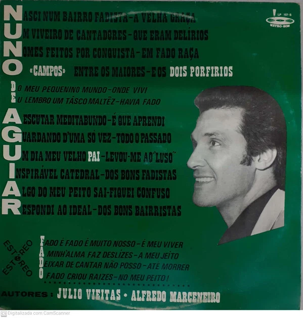 NUNO DE AGUIAR O Carteiro De Lisboa - LP 33T EUR 11,50 - PicClick IT