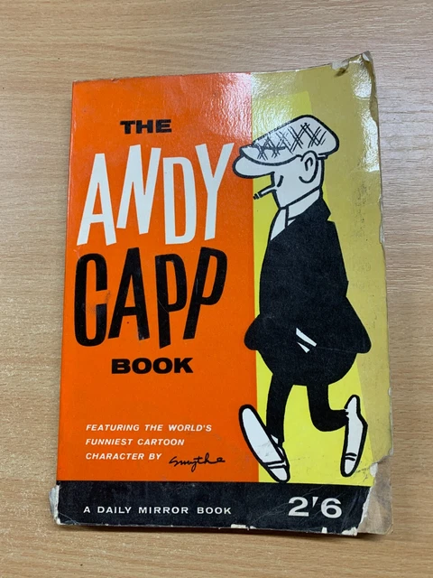VINTAGE &THE ANDY Capp Book" Smythe Large Illustrated Paperback Book ...