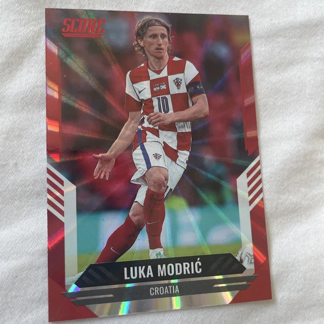PANINI FIFA SCORE 2021-22 Soccer Cards Red Laser Card No. 39 Luka ...