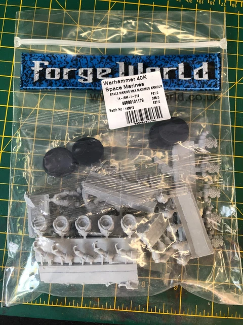 FORGEWORLD SPACE MARINE MK4 Maximus Armour MKIV - OOP NUOVO CON SCATOLA ...