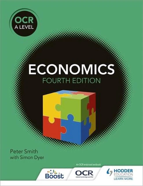 OCR A LEVEL Economics (4th Edition) by Peter Smith Paperback Book £79. ...
