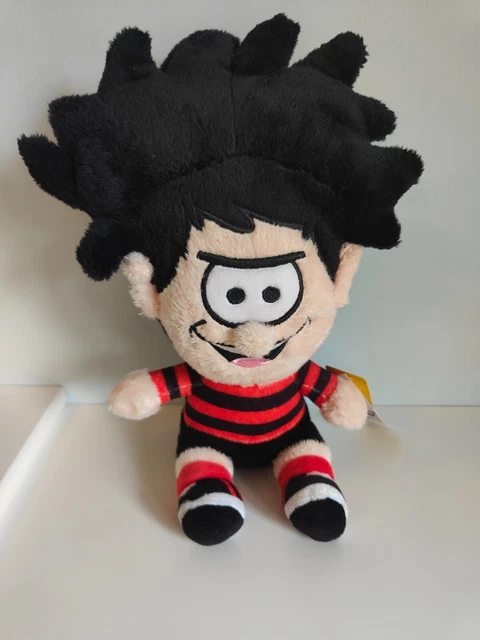 BEANO DENNIS THE Menace Soft Plush Toy Gosh Designs Gnasher *New w/Tags ...